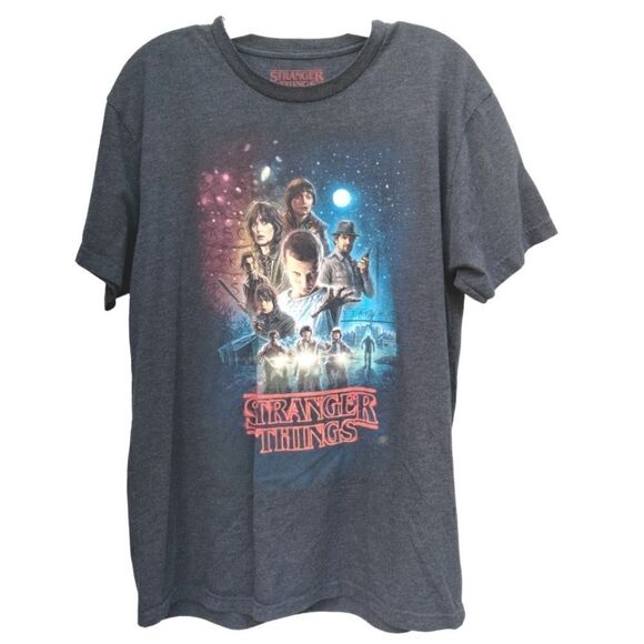Stranger Things | Shirts | Stranger Things Crew Neck Tee Shirtsz L Dark ...